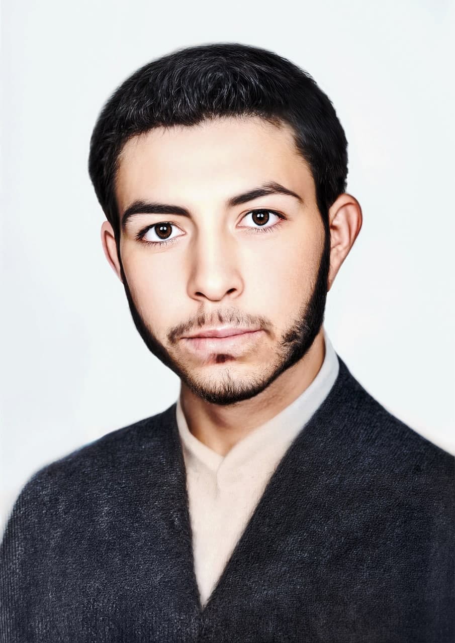 تصویر بازسازی شده باکیفیت از شهید سید مهدی رضازاده