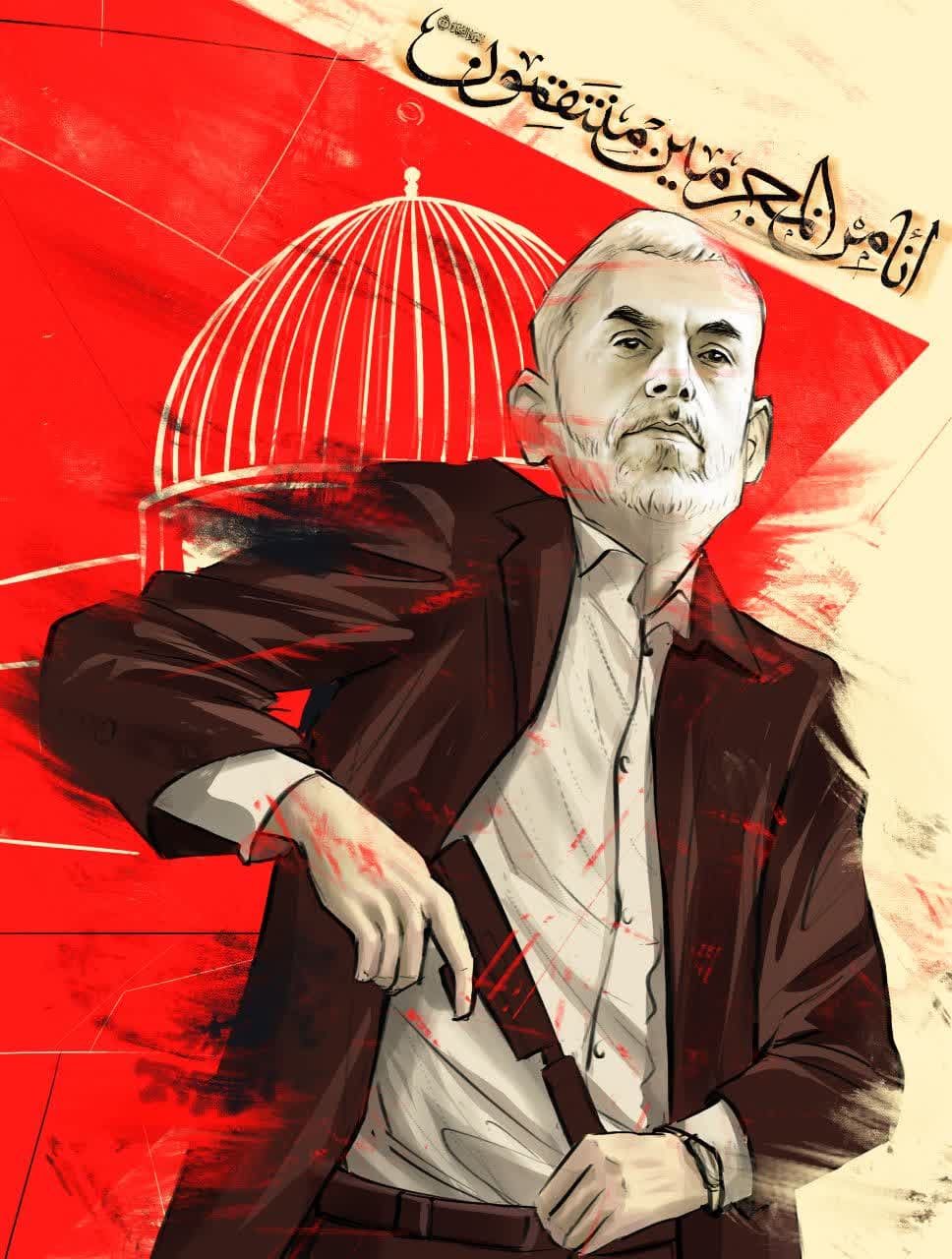 تصویرسازی یحیی سنوار